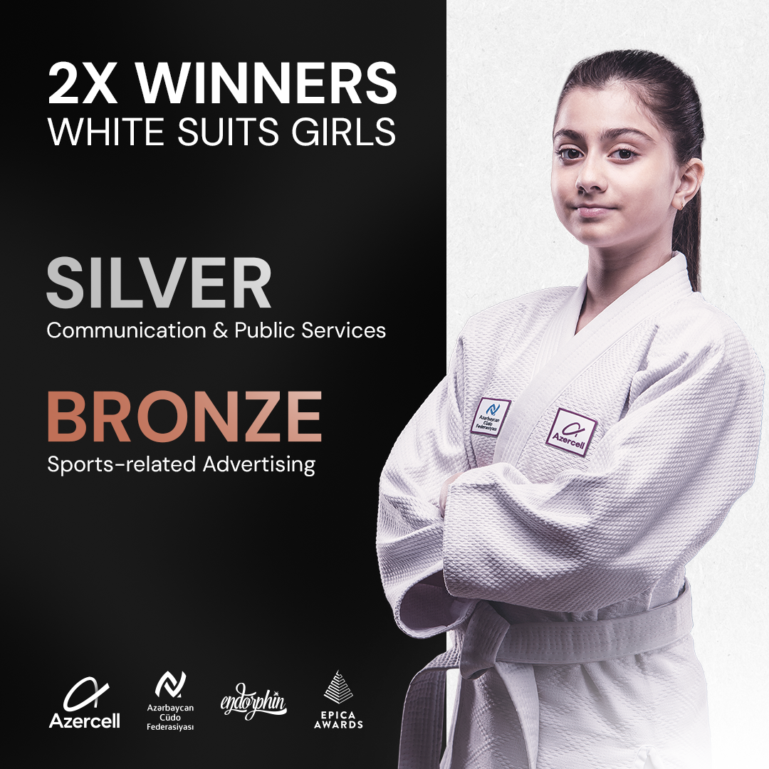 The campaign "White Suits Girls Best" has received an award from ...